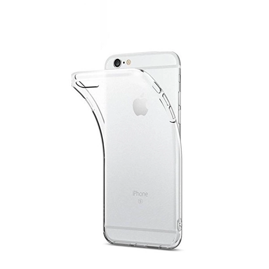 Apple_iPhone 6 Plus Transparent Flexible Clear TPU Back Case Cover
