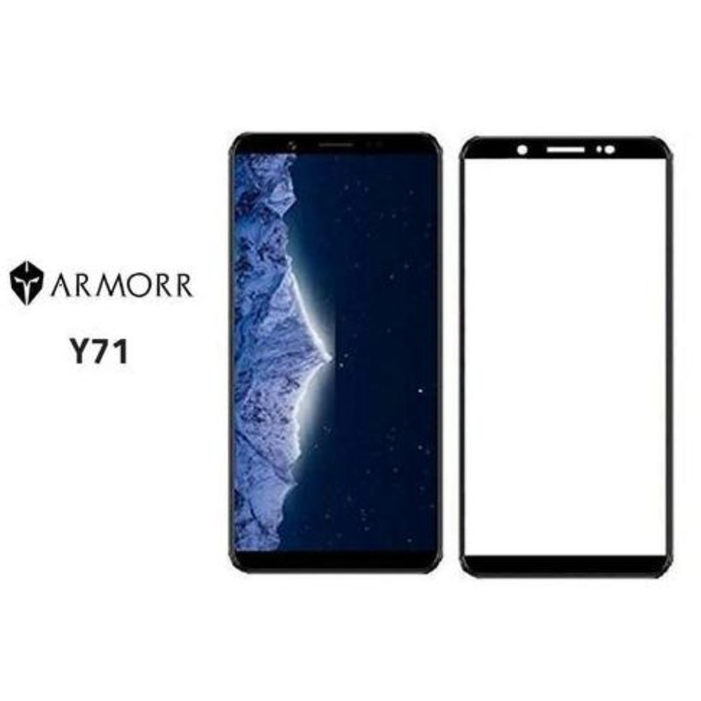 Vivo Y71 -6D Tempered Glass Screen Protector -Transparent