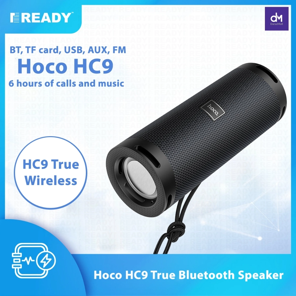 HOCO HC9 Wireless Speaker Dazzling Pulse Sports Portable Bluetooth Loudspeaker with Colorful ...