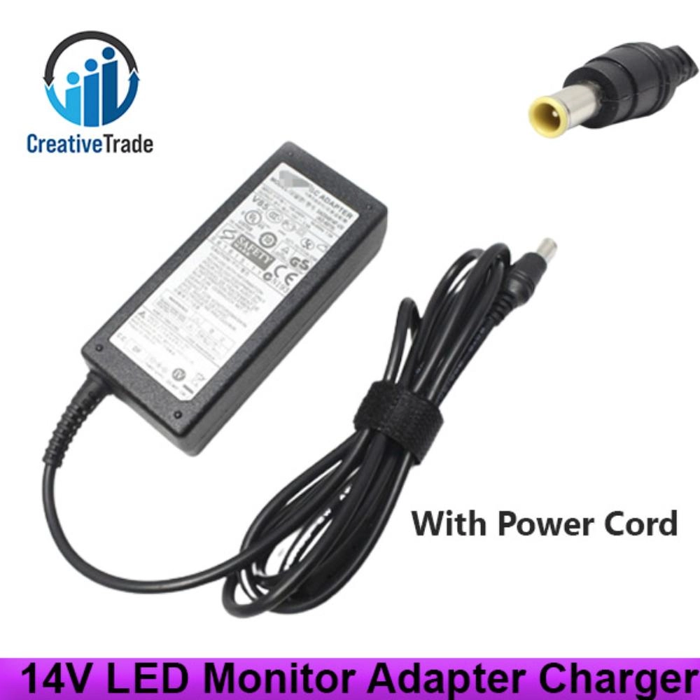 14V LED Monitor Adapter Charger