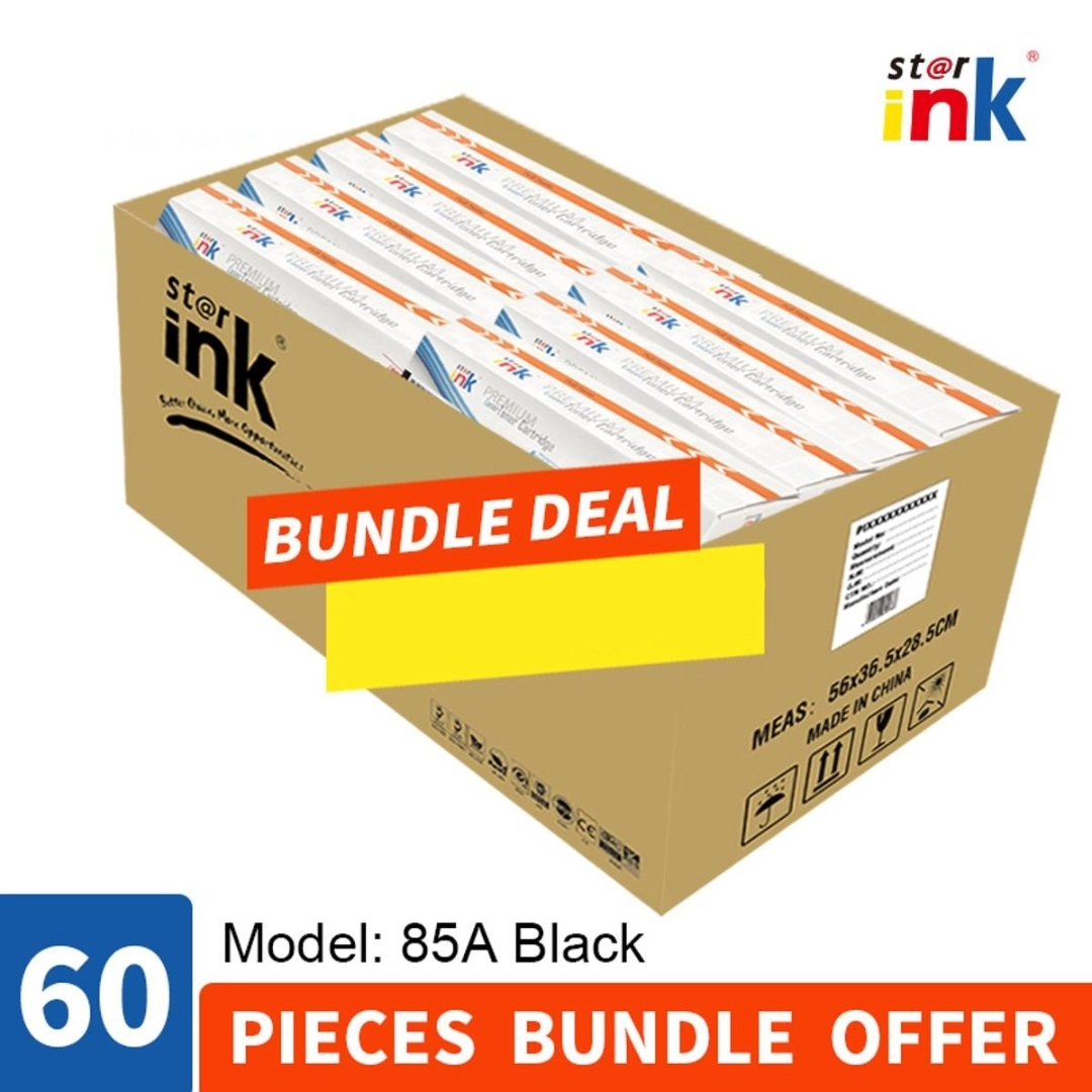 StarInk 85A/35A/36A/78A/325/312/ Black LaserJet Toner Compatible for ...