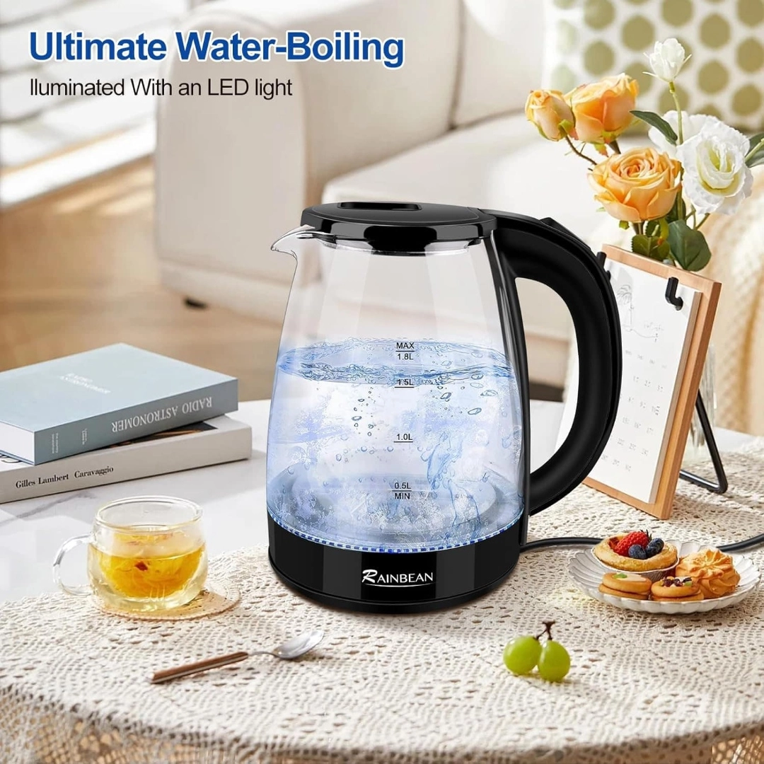 Sinboss glass electric kettle, 2000w Glass Kettle 2.0L Electro Mate ...