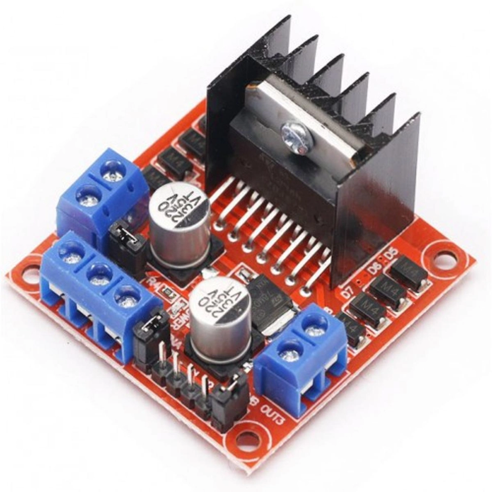 Red Color L298N L-298N 298N Motor Driver Dual Channel H-Bridge Motor ...
