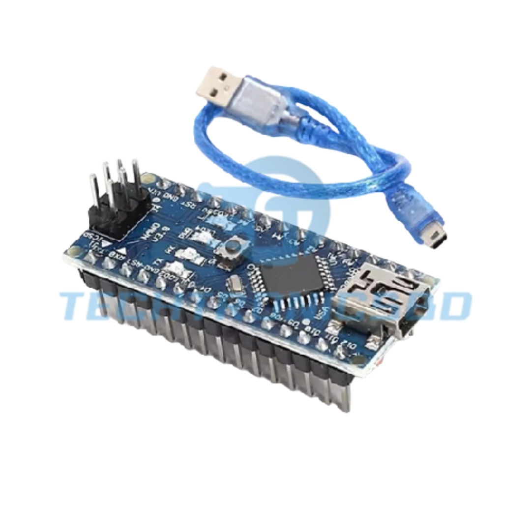 Arduino Nano V3.0 ATmega328P Original Chip with USB Cable and FT232 USB ...