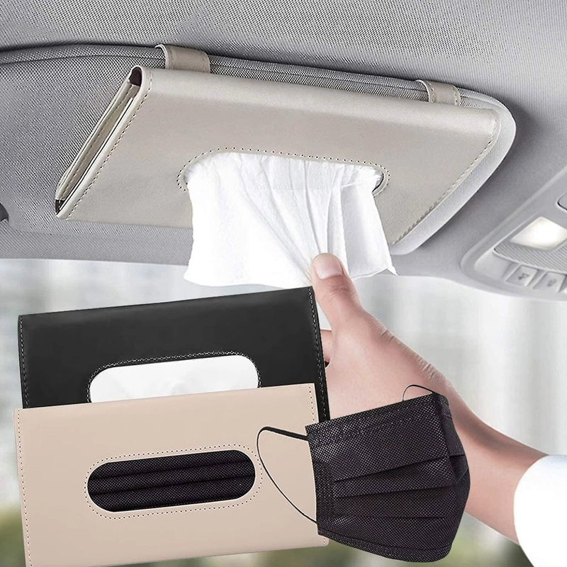 Car Sun visor Tissue Boxes Case