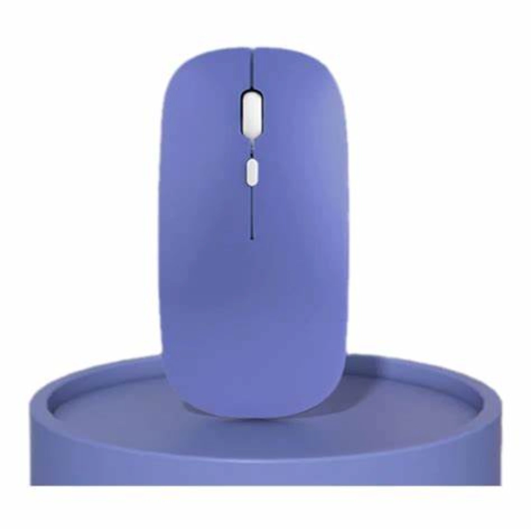Macaron Rechargeable Wireless Bluetooth Mouse 2.4G USB Mice For Android ...