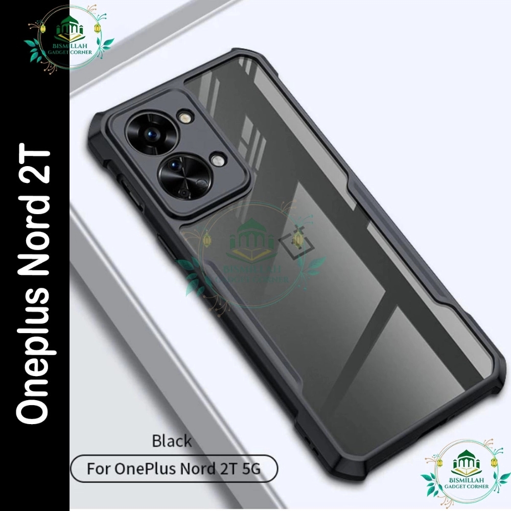 Xundd Back Cover for OnePlus Nord 2T 5G Transparent Hybrid Hard PC Back ...