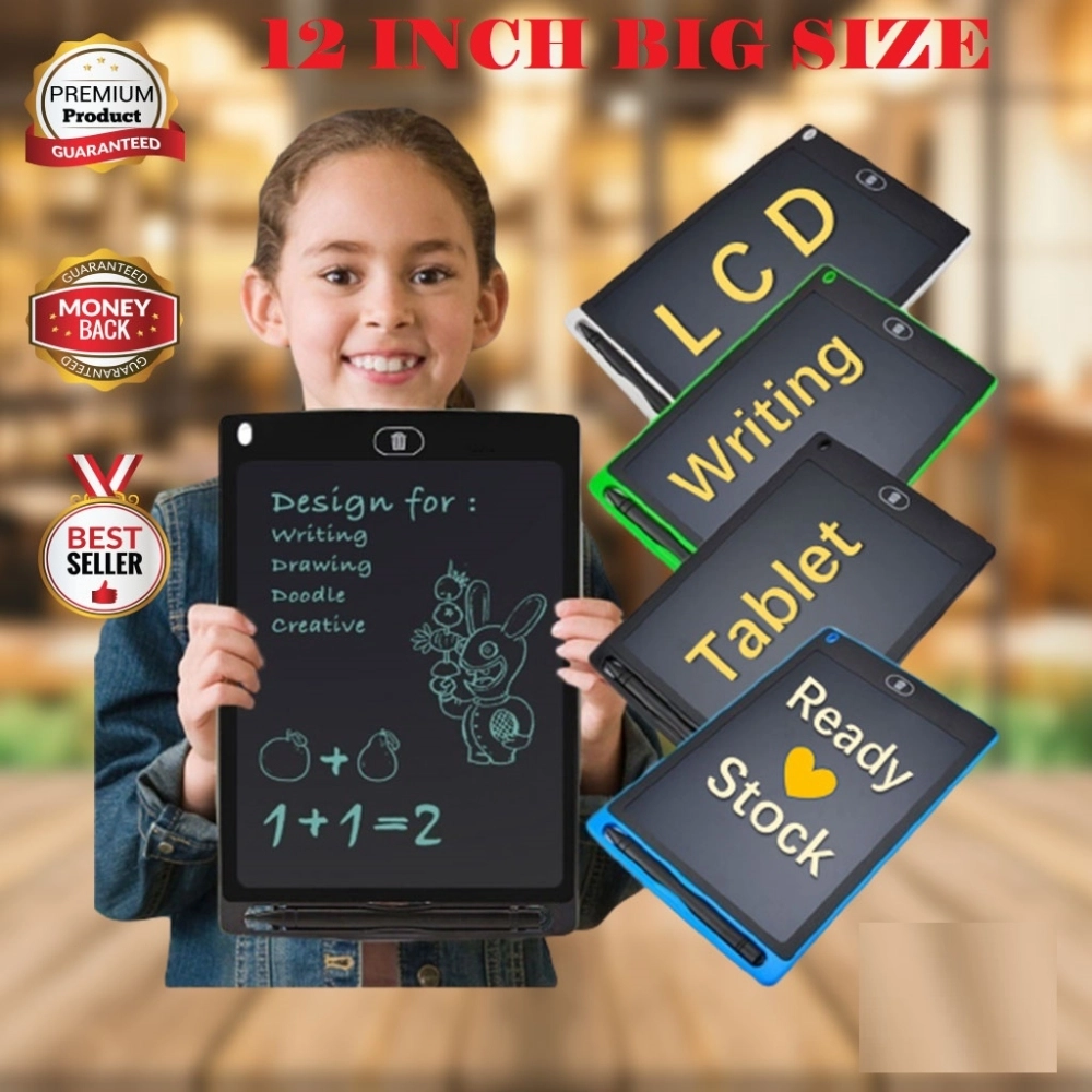 LCD Tablet Writing 12 Inch LCD Drawing Tablet lcd electronic writing ...