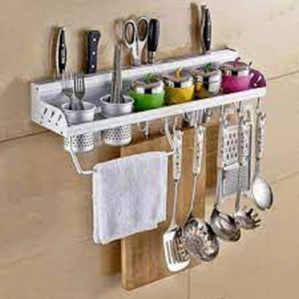 Aluminum Kitchen Rack Of Wall Shelf