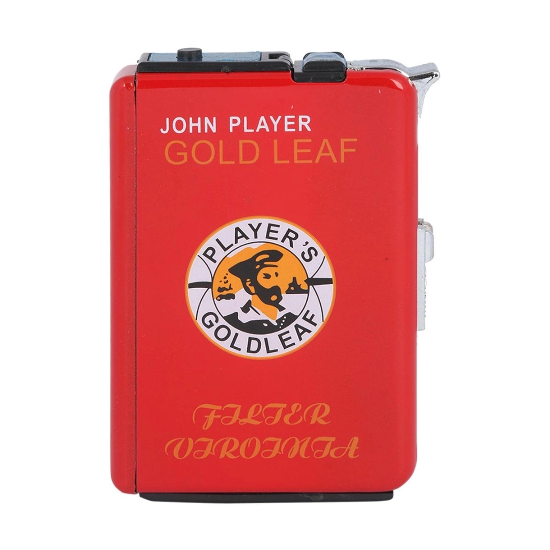 Gas Lighter Inside Cigarette Box Case Cigarettes Holder Automatic ...