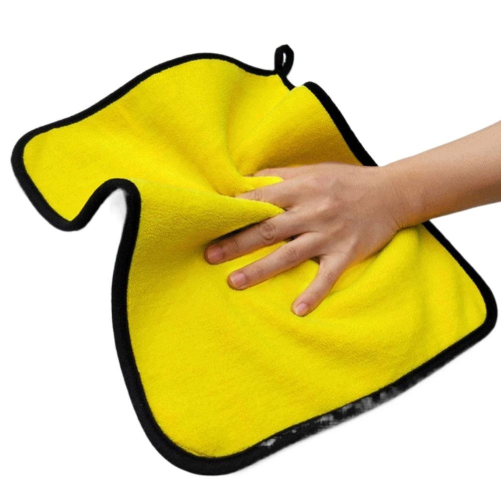 30X40 cm Car Double Layer Microfiber Towel