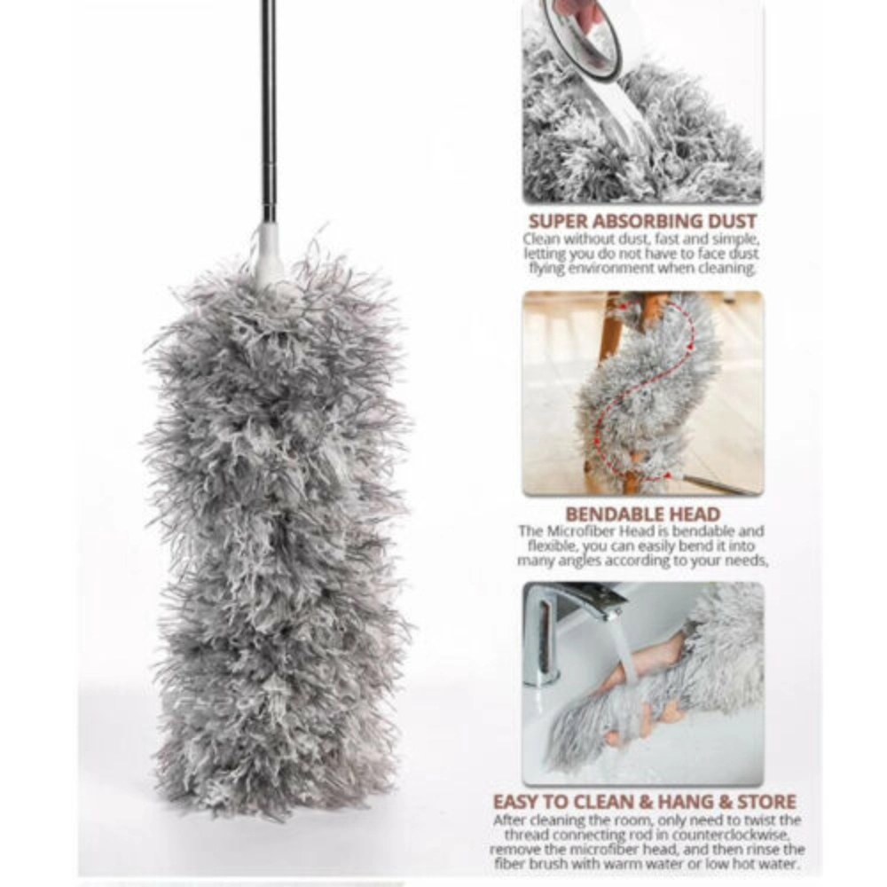 Willstar Lint Free Microfiber Duster, Washable Duster for Household ...
