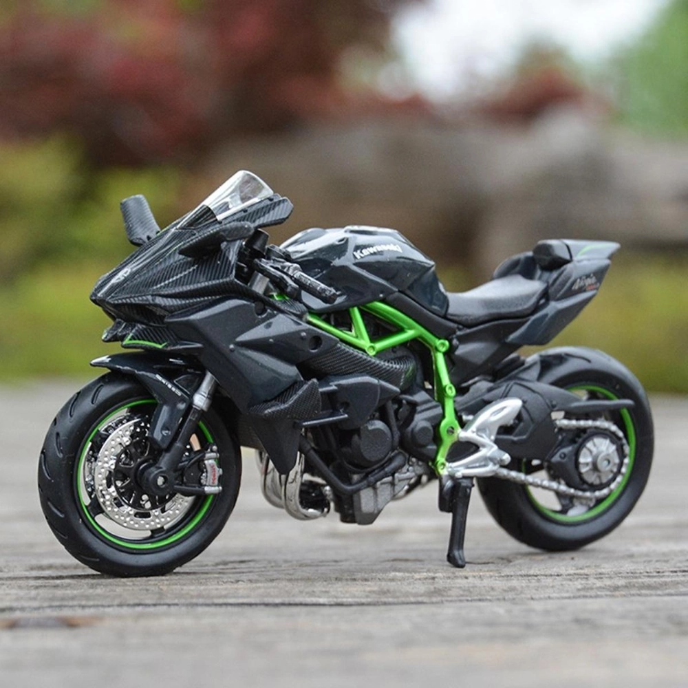 Maisto 1:18 Ninja H2R Diecast Bike Model Motorcycle Model Toy for Gift Collection