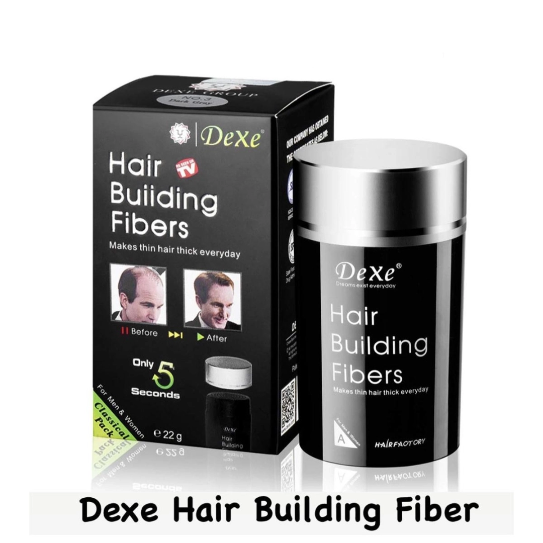 Dexe Hair Building Fiber - Black