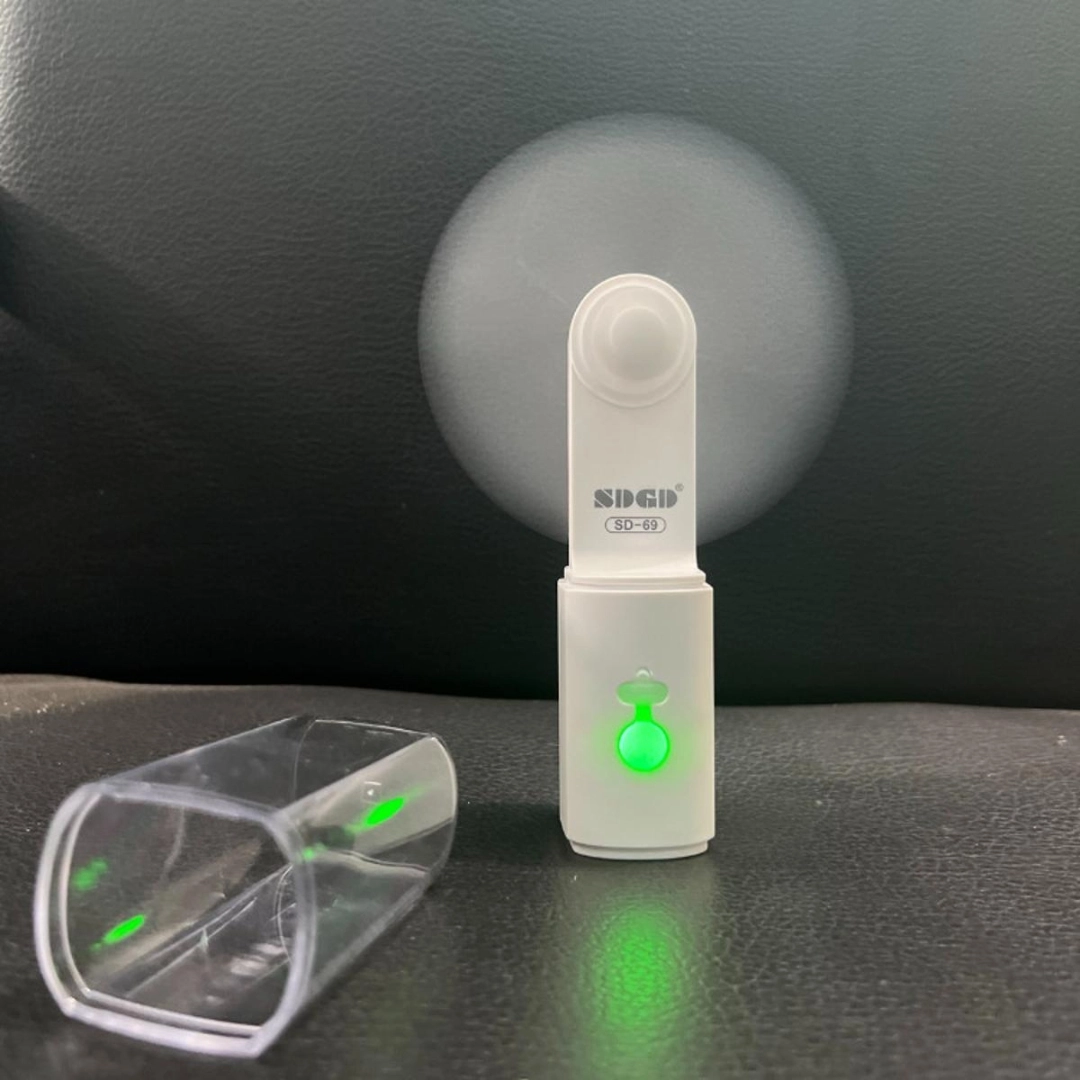 Mini USB Rechargeable Powerful Fan Foldable wing with Torch and Flashlight