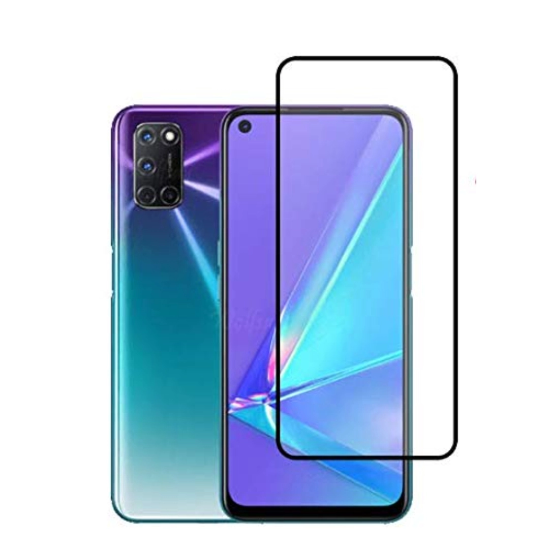 Oppo A92 Tempered Glass Screen Protector 6D/9D/11D - Black