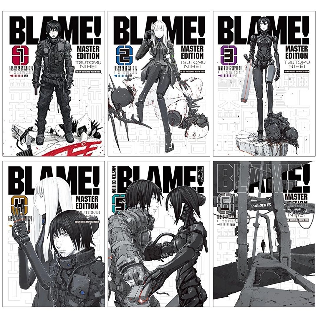 BLAME! Manga Vol 1-6 Complete 6-book Set by Tsutomu Nihei Paperback ...