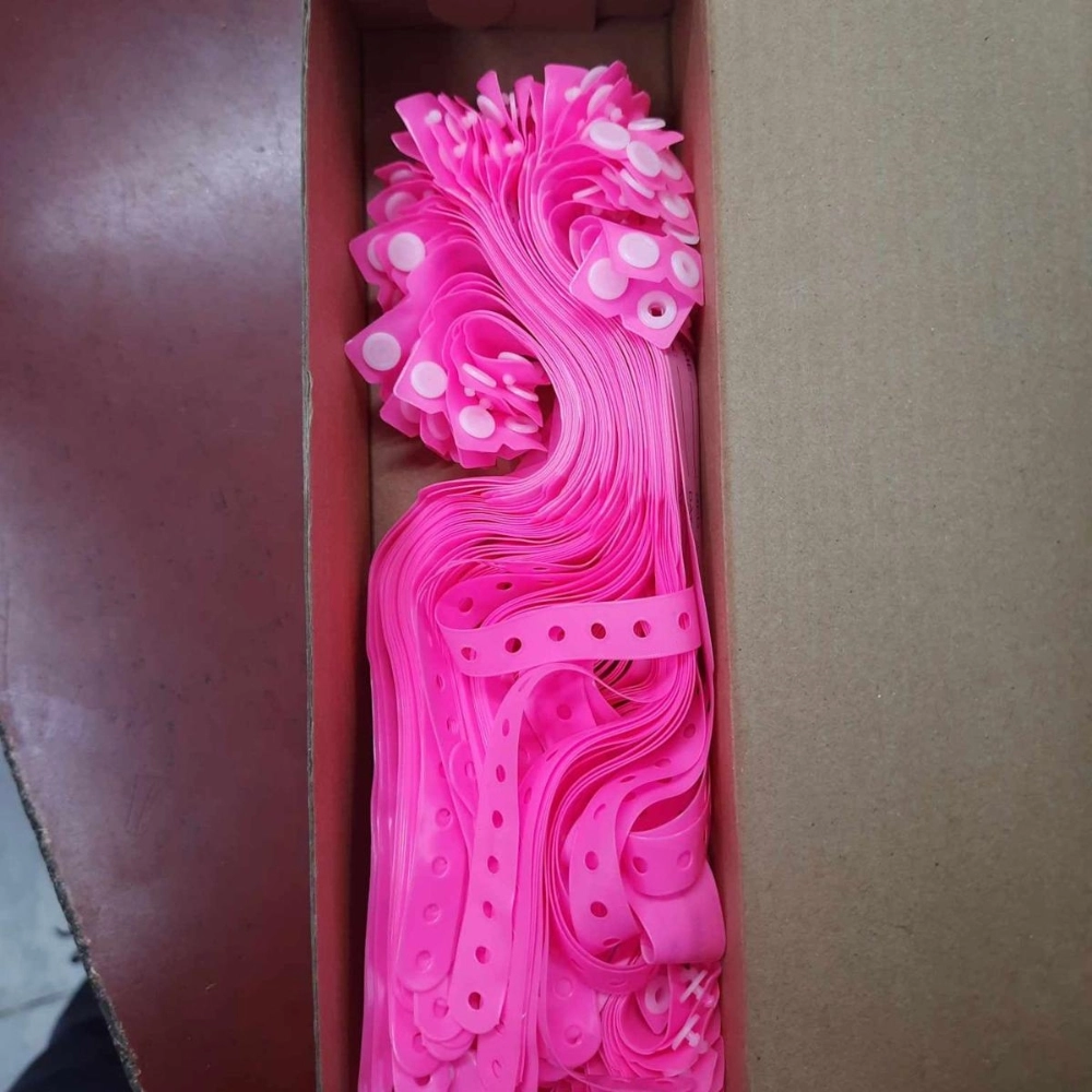 Pink Adult Identification Band, For Hospital, Packaging Type: Packets