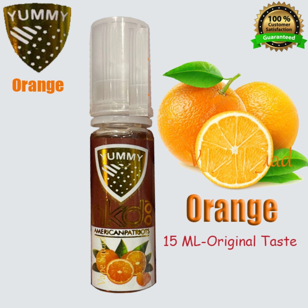 Yummy Orange Flaver Electric Device/Vape Juice 15ML for wonderful quality 1 pieces Original ...