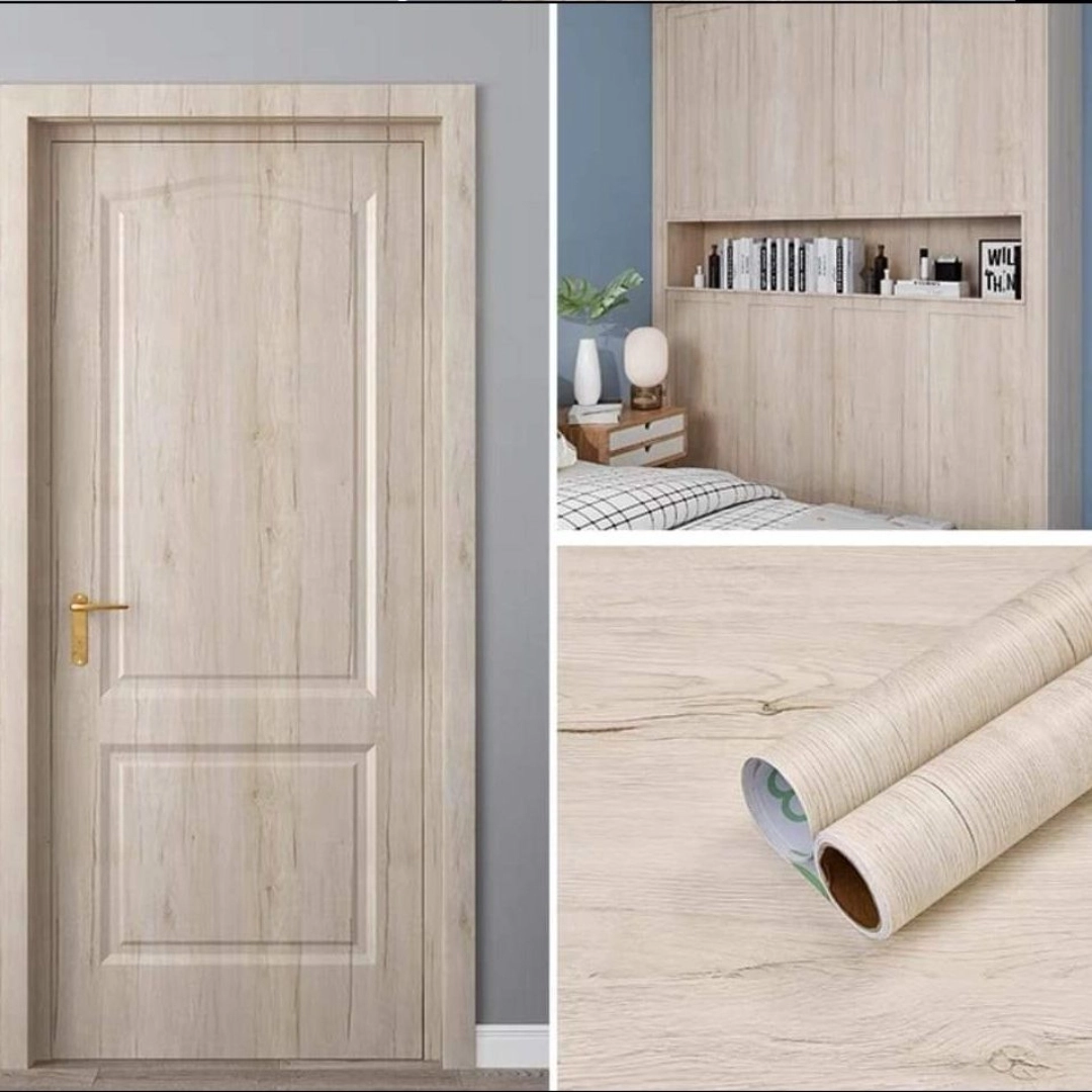Nifty Niche - 2M Adhesive Vinyl Wallpaper Furniture Office Cabinet Door ...