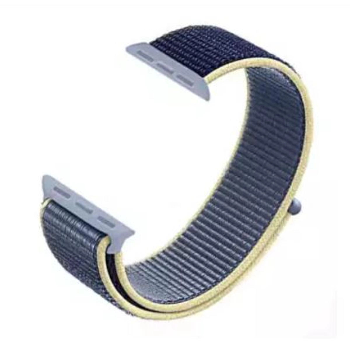 42mm/44mm Nylon Replacement Strap For Smart Watch-Blue - Smart Watch Belt