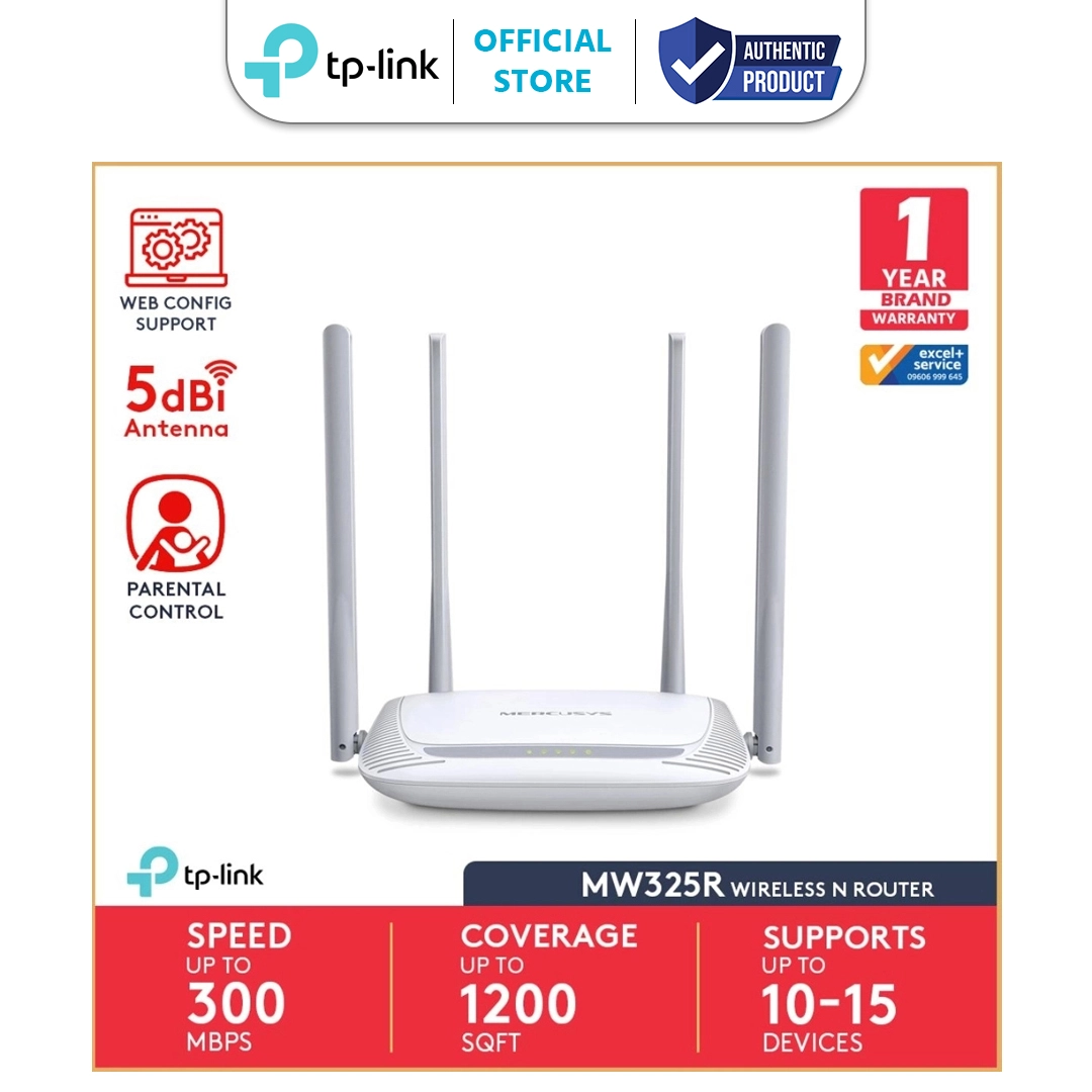 Mercusys MW325R 300Mbps Enhanced Wireless N Router