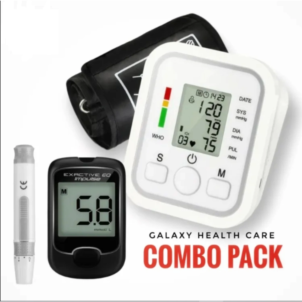 Fully Automatic Upper arm Digital Blood Pressure Monitor with ...