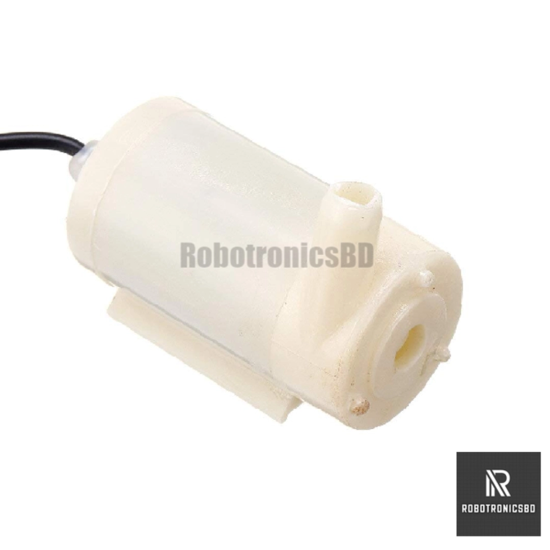 DC 3-6v Mini Micro Submersible Water Pump Motor with Both Side Nozzle