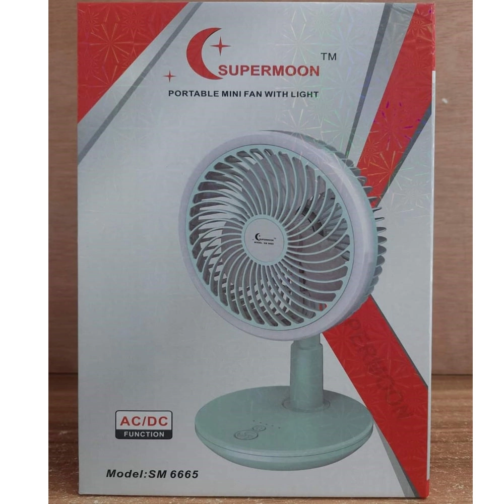 SUPERMOON USB PORTABLE FAN SM-6665