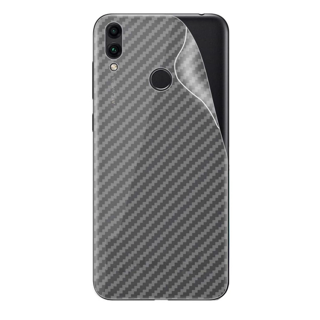 Huawei Y7 2019 Carbon Fiber Sticker Vinyl Back Poly Skin Protector