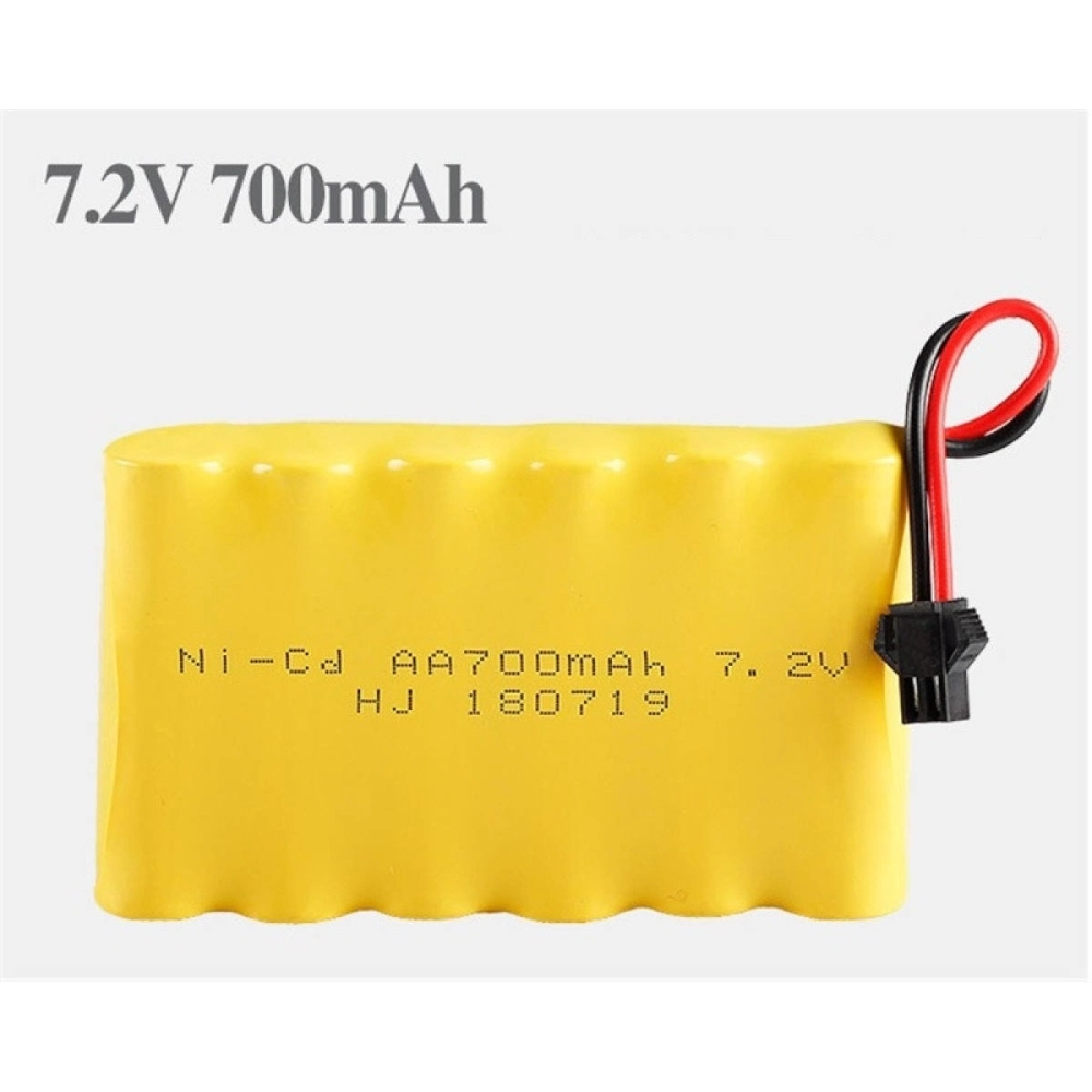 4500mAh 7.2v AA 6 Cell Battery Pack with SM Connector for Cordless ...