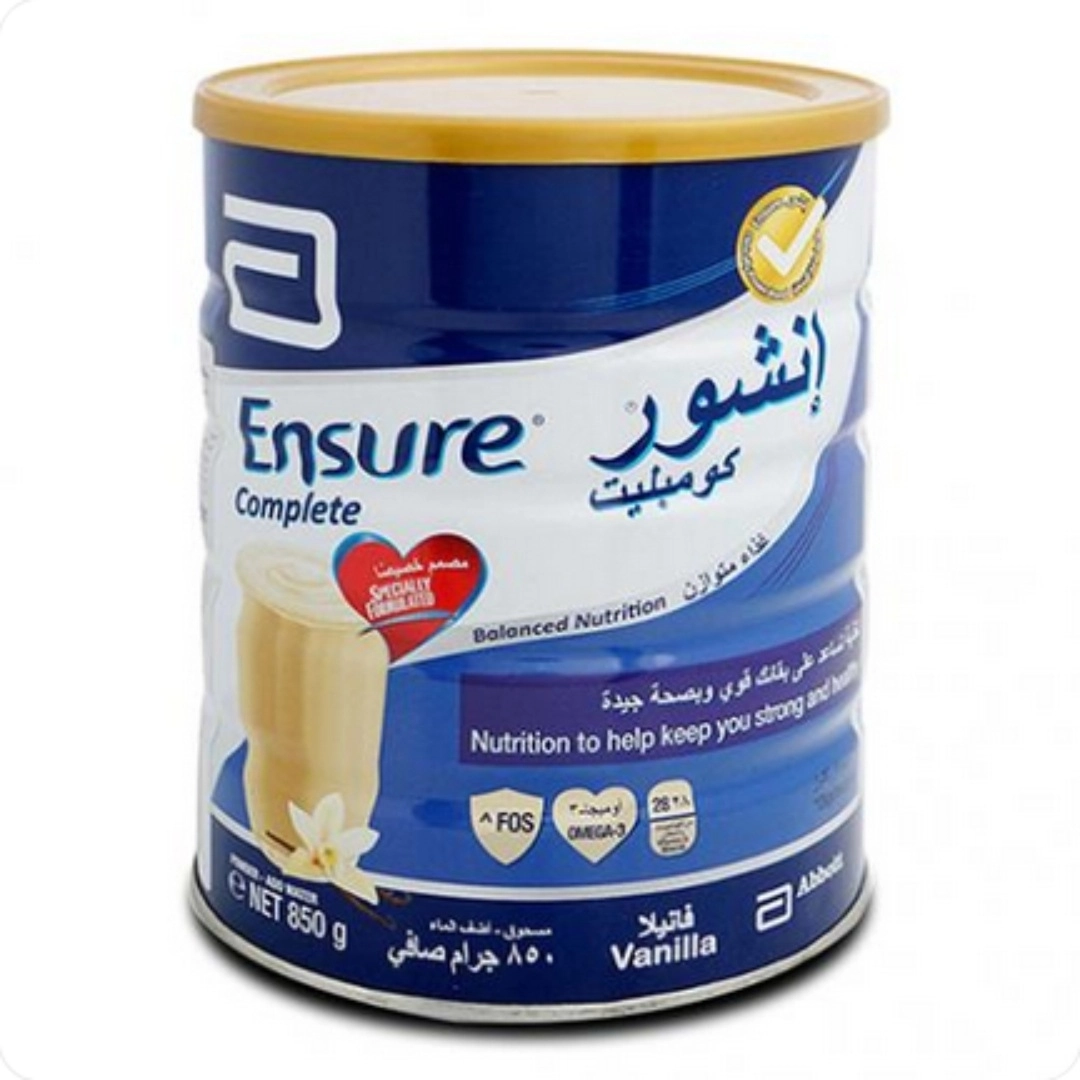 Ensure Powdered Milk Complete And Balanced Nutrition For Adults Vanilla ...