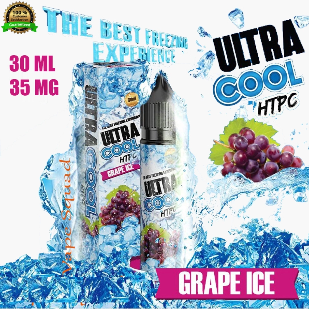 ULTRA COOL FREEBASE Grape ICE Electric Device 30mg flavor for wonderful ...