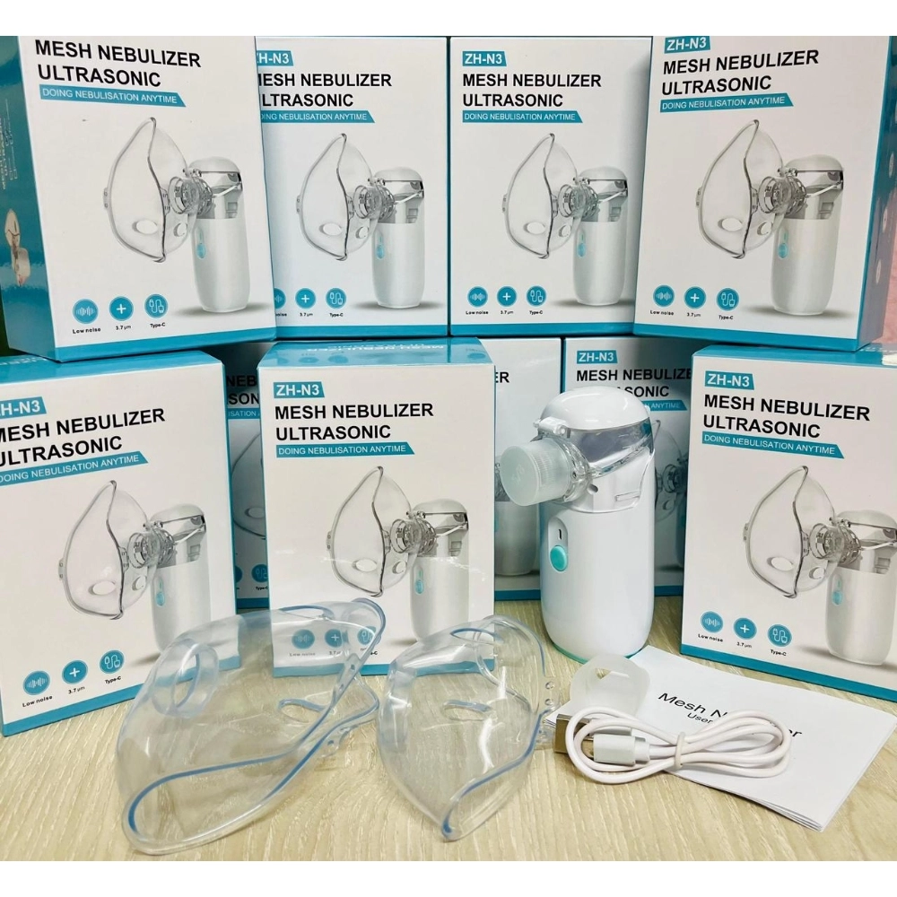 Portable Mini Handheld Mesh Nebulizer Machine/ Ultrasonic Steam Inhaler ...
