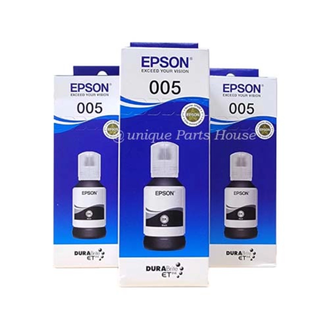 Original Epson 005 120 ml Black Ink Bottle,Compatible with M1100, M1120 ...