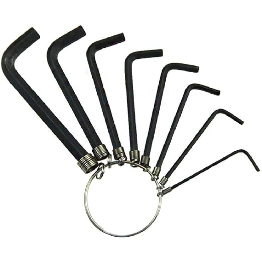 8 In 1 Hex Key Allen Wrench Set 1.5mm to 6mm Metric Hand Tool Kit Box ...
