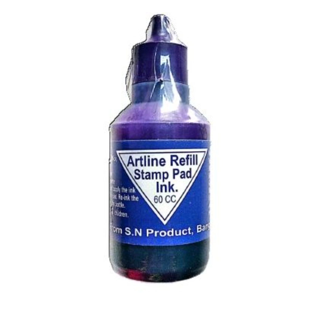 Artline Stamp Pad Refill Ink - Violet