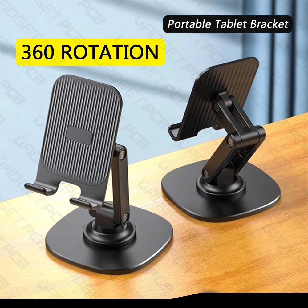 360° Rotatable Adjustable Folding Desktop Phone Stand & Tablet Holder ...