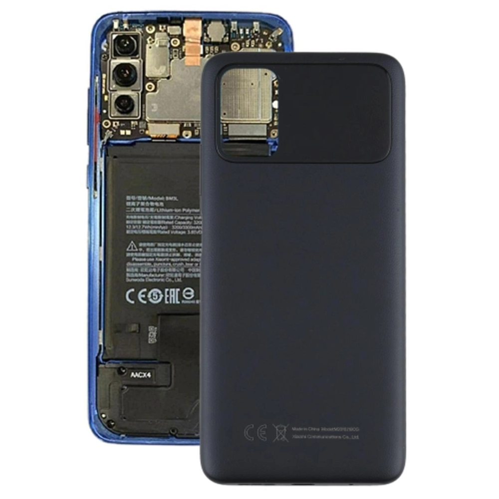 Backsheel for Xiaomi Poco M3 Replacement Back Battery Cover For Xiaomi ...