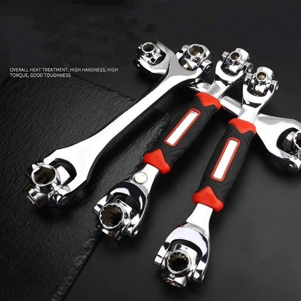 48 in 1 Universal Wrench Handy Adjustable Tool Multi-Function Socket ...