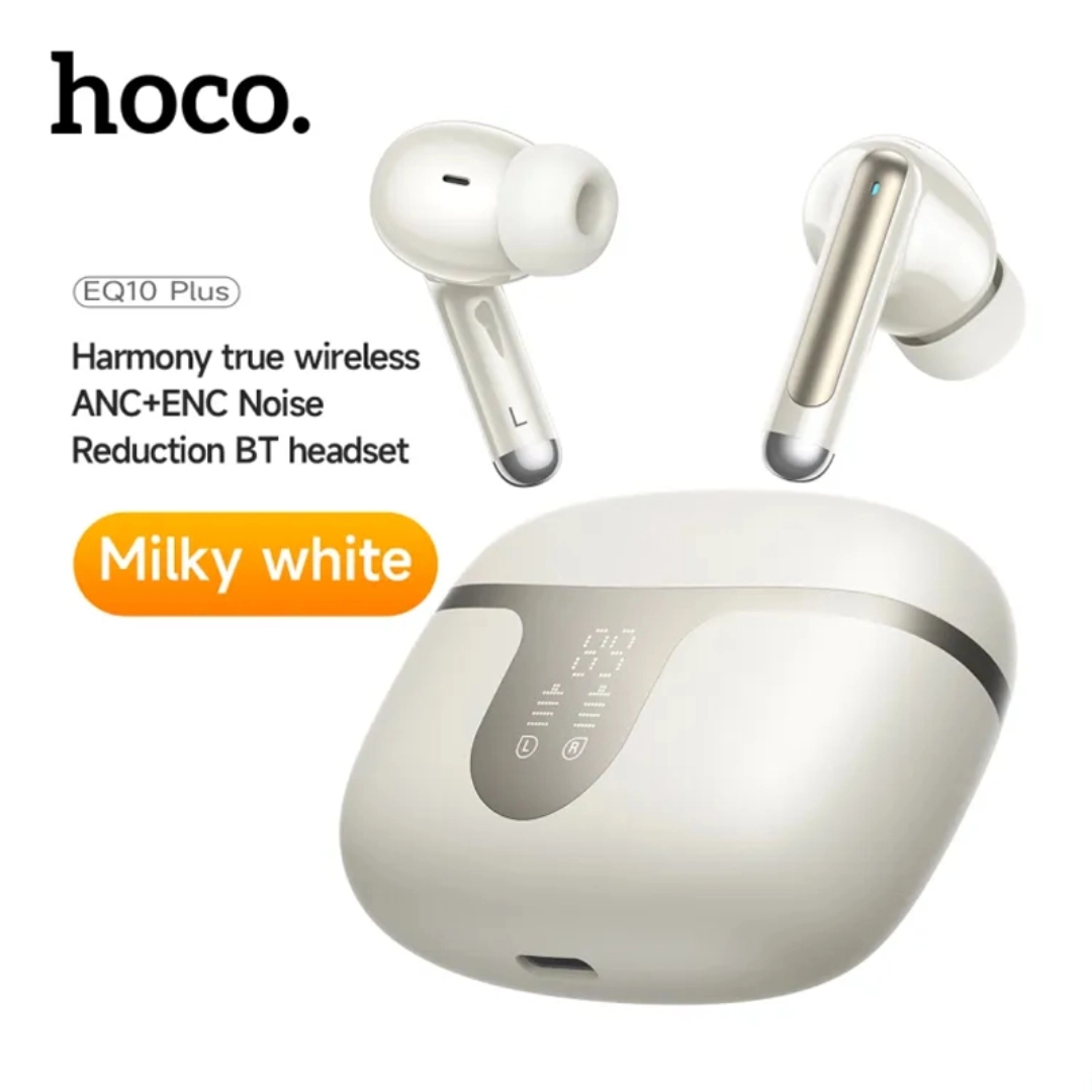 HOCO EQ10 Plus TWS True Wireless ANC ENC Noise Reduction BT Mini Sports ...