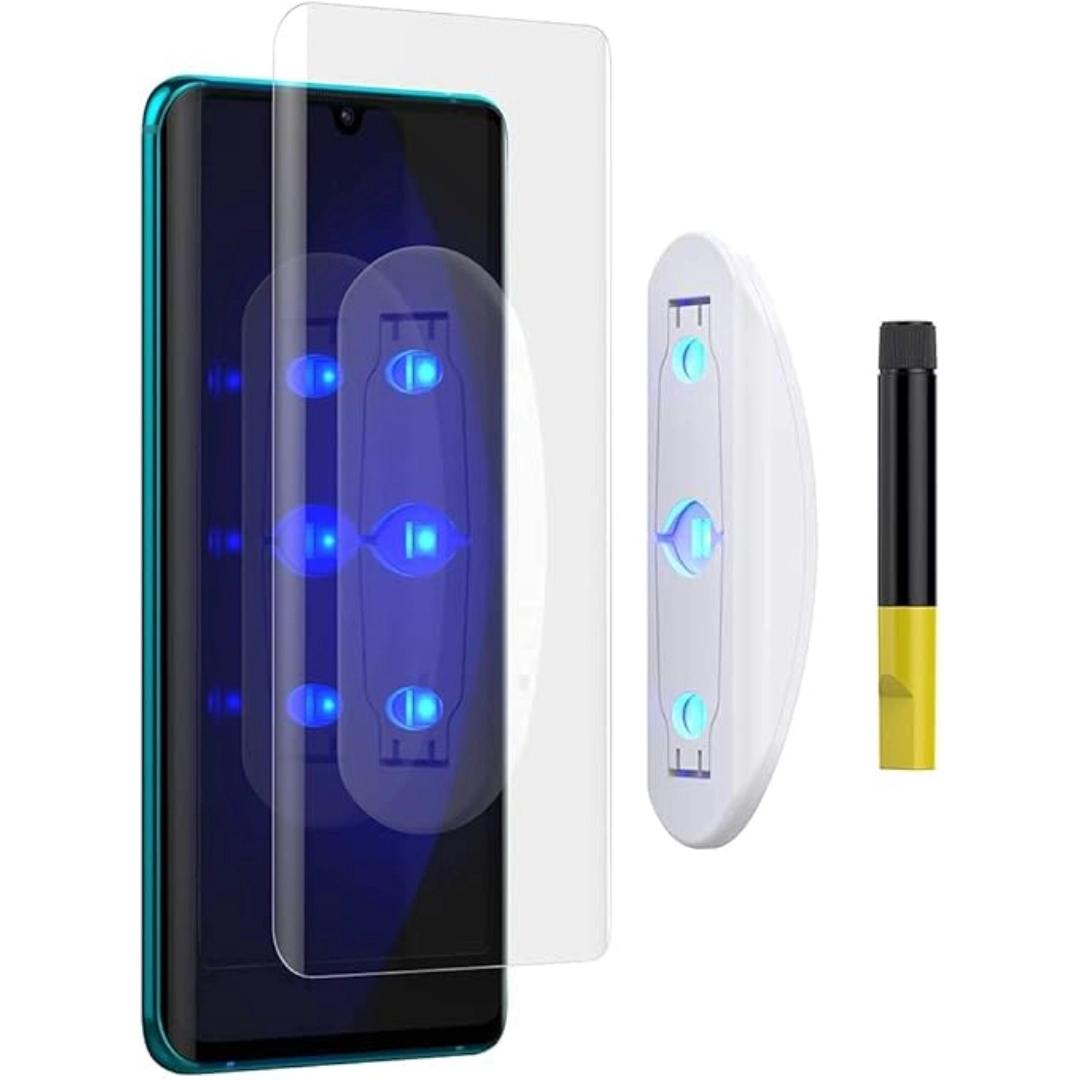 Redmi Mi Note 10 Lite Full HD Curved Edge Liquid UV Tempered Glass ...