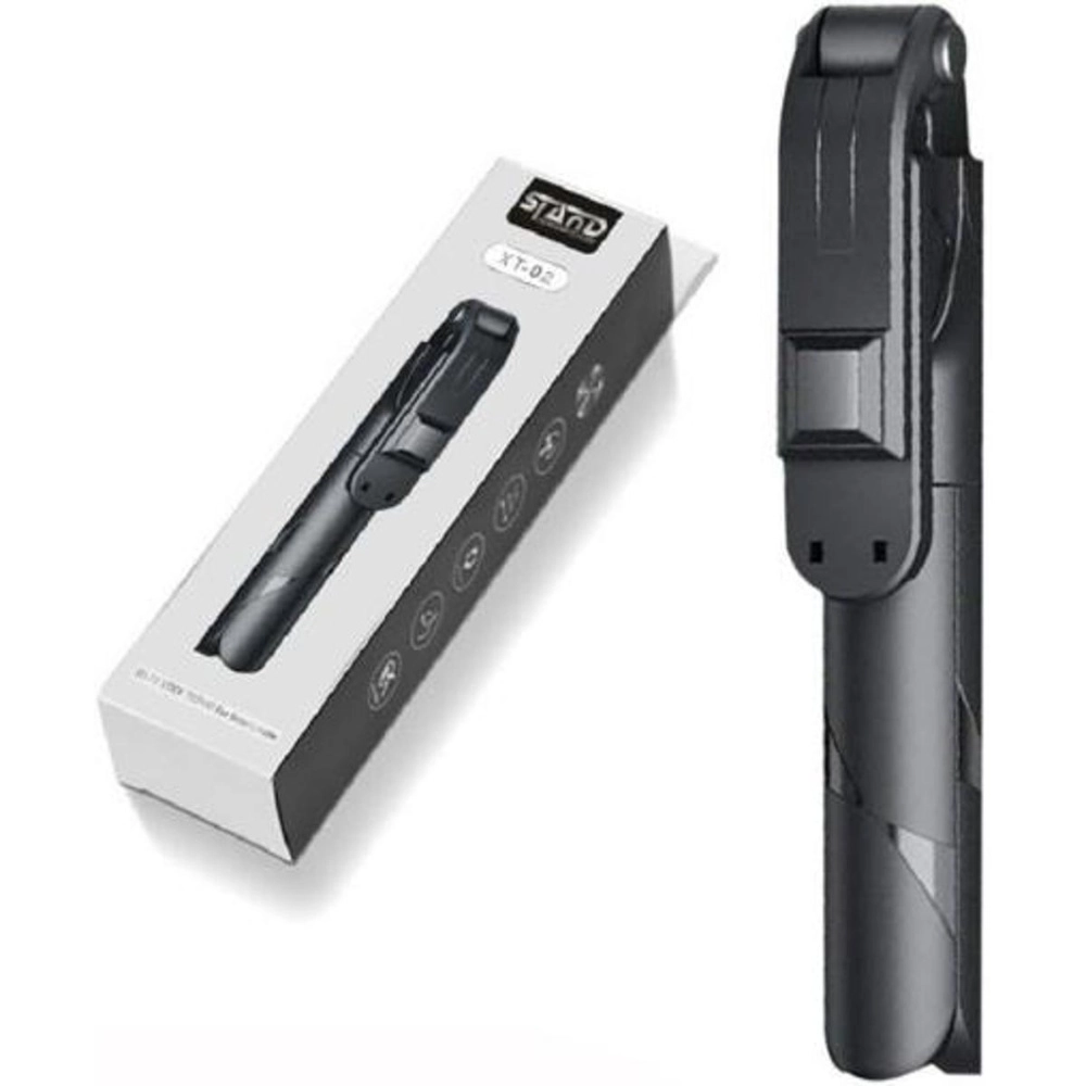 XT02 Bluetooth Extendable Selfie Stick with Wireless Remote for Making TikTok, Vlog Videos and ...