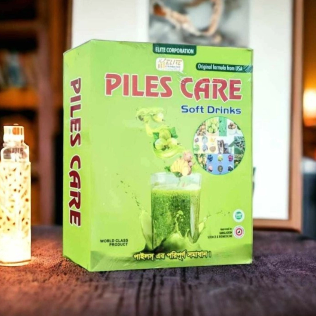 Herbal Piles Care Soft Drink – 3 Pcs Combo, Natural Digestive Support