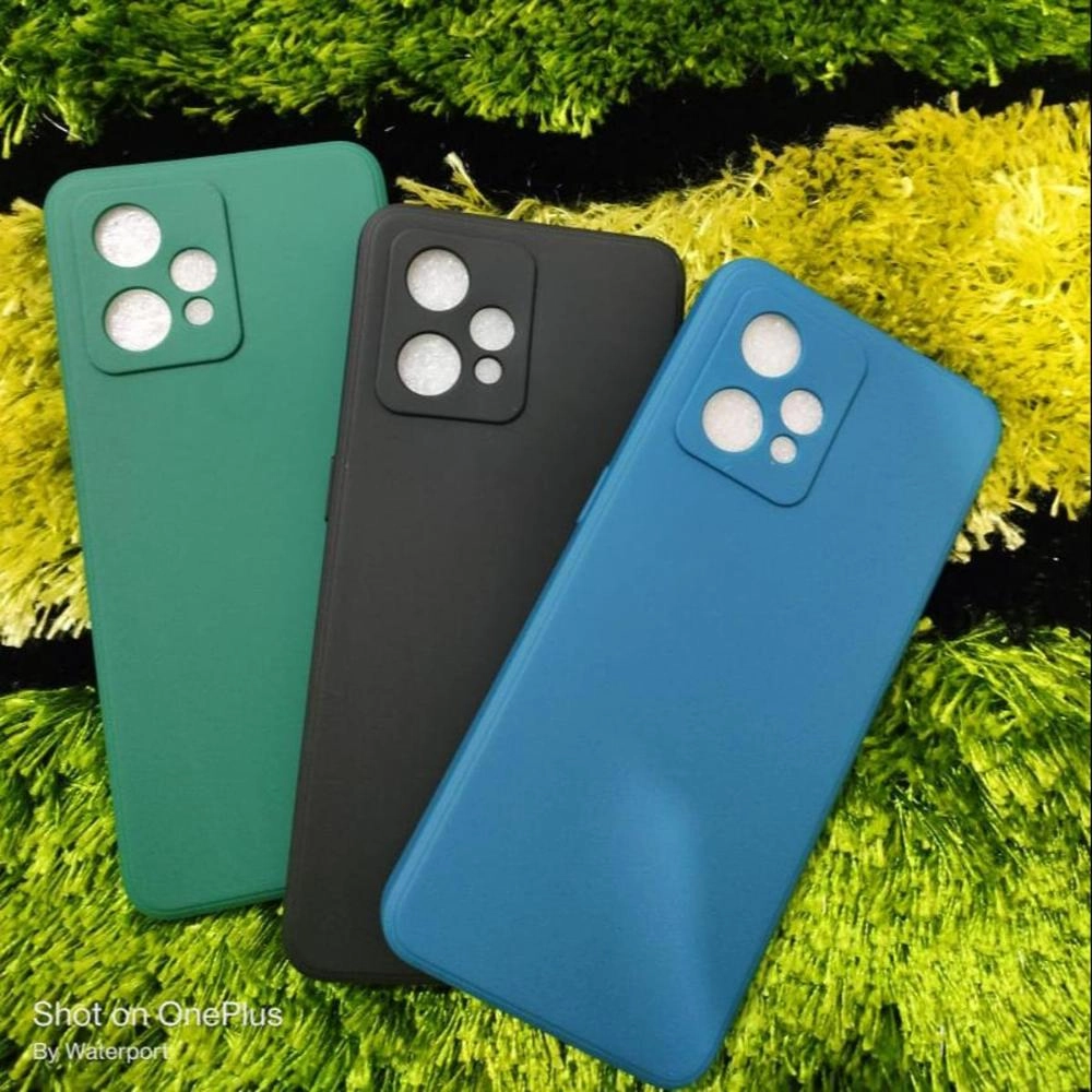 Realme 9 4G, Realme 9 Back Cover Black Tpu Case