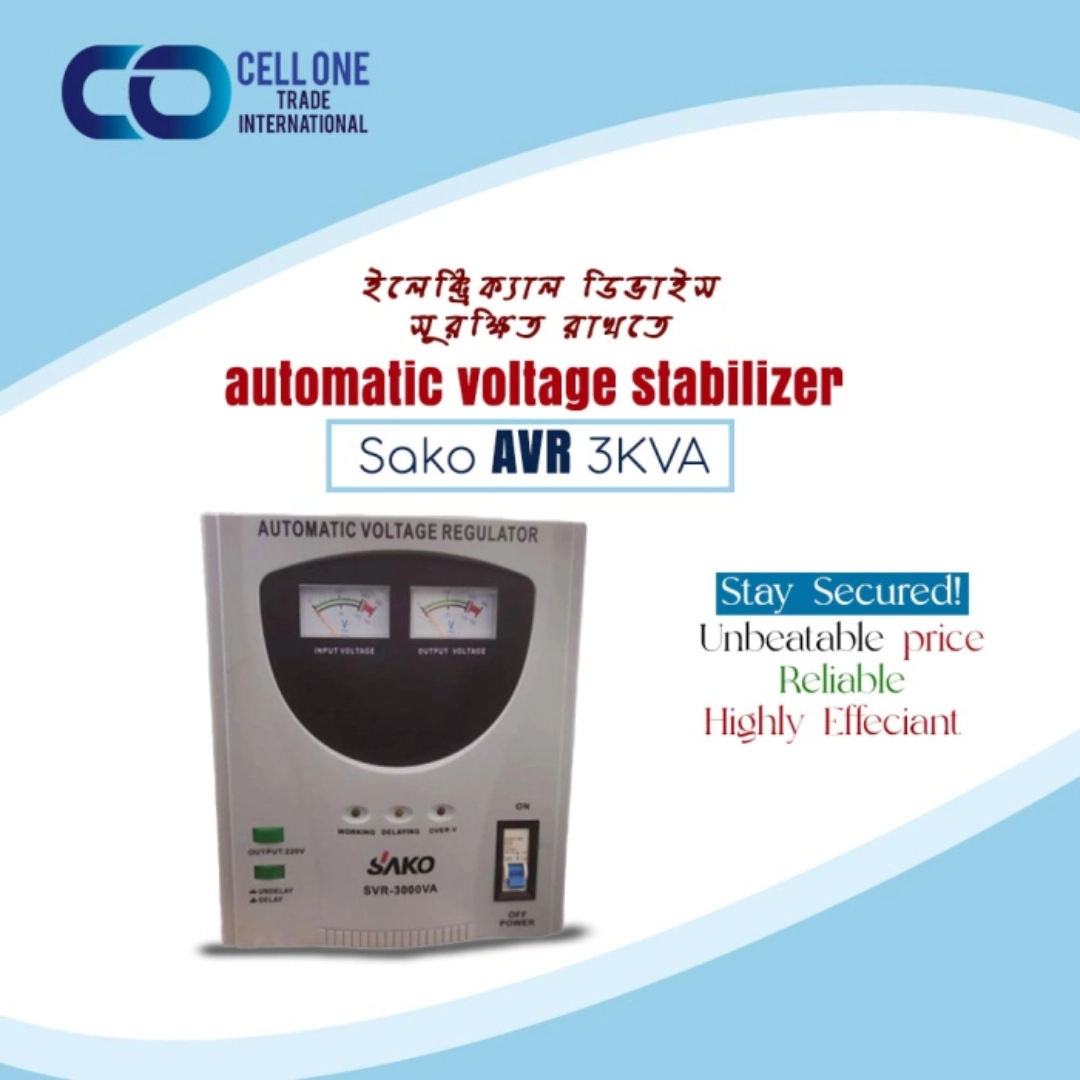 SAKO 3000 VA SERVO VOLTAGE STABILIZER