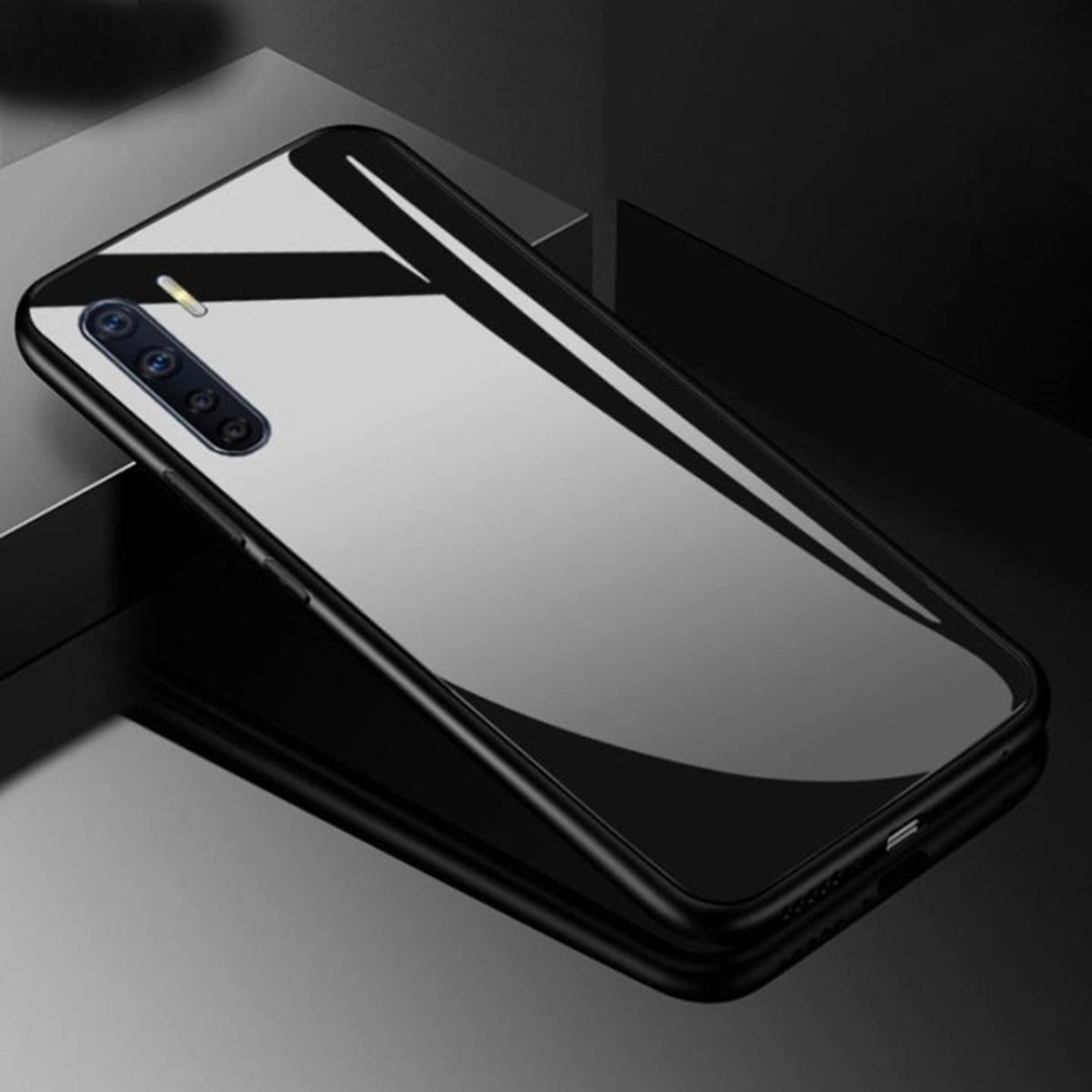 Oppo A91 HONG KONG Design Tempered Glass Protector Casing Glass Back ...