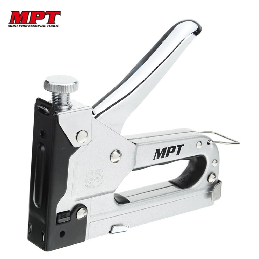 MPT Heavy Duty Manual Nail Staple-Clamp Stapler for Furniture Wood ...