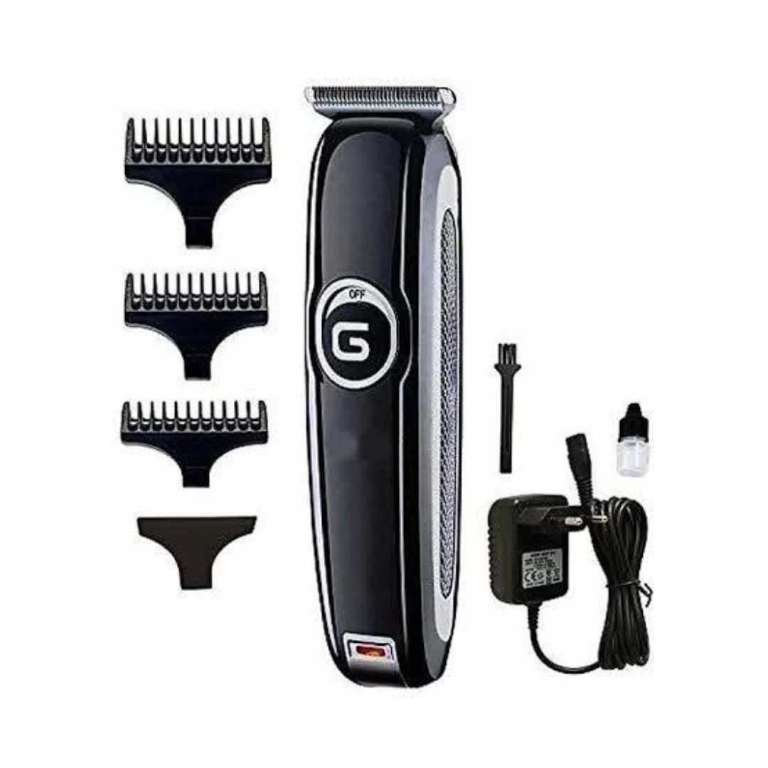 Geemy GM-6050 Professional Hair & Beard Trimmer for Men & Women (Black)