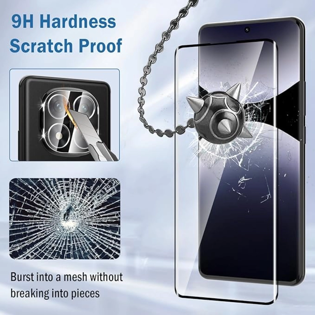 XIAOMI NOTE 14PRO HD Curved Edge Liquid UV Tempered Glass Screen Protector
